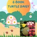 Crochet Turtle, Hexagon Crochet, Crochet Hexagon Daisy, PD Pattern - US ...