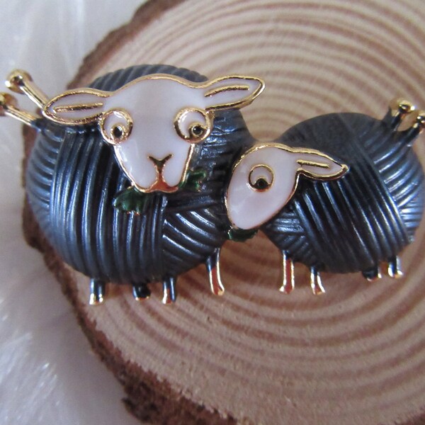 Sheep Brooch - Etsy