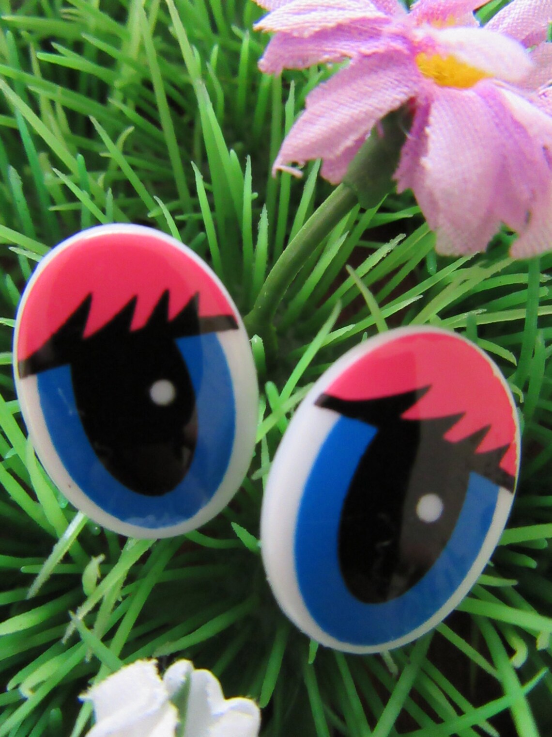 Comic Eyes 20x13mm, Cartoon Safety Eyes,yeux De Sécurité De Bande ...