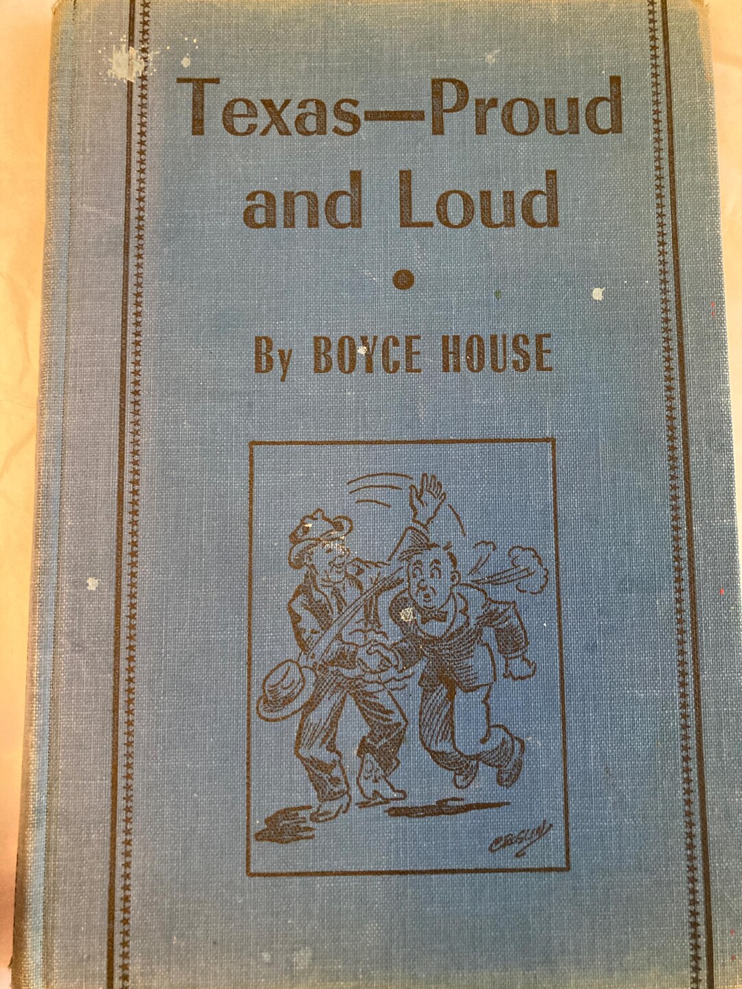 Vintage 1945 First Edition • Texas-proud and Loud • Boyce House - Etsy