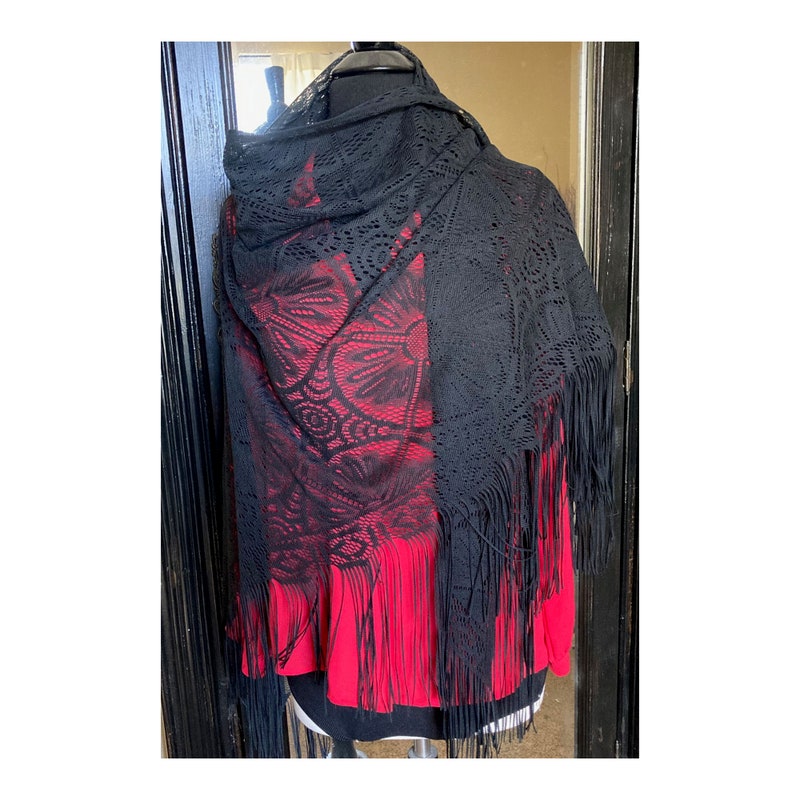 Spanish Shawl - Etsy