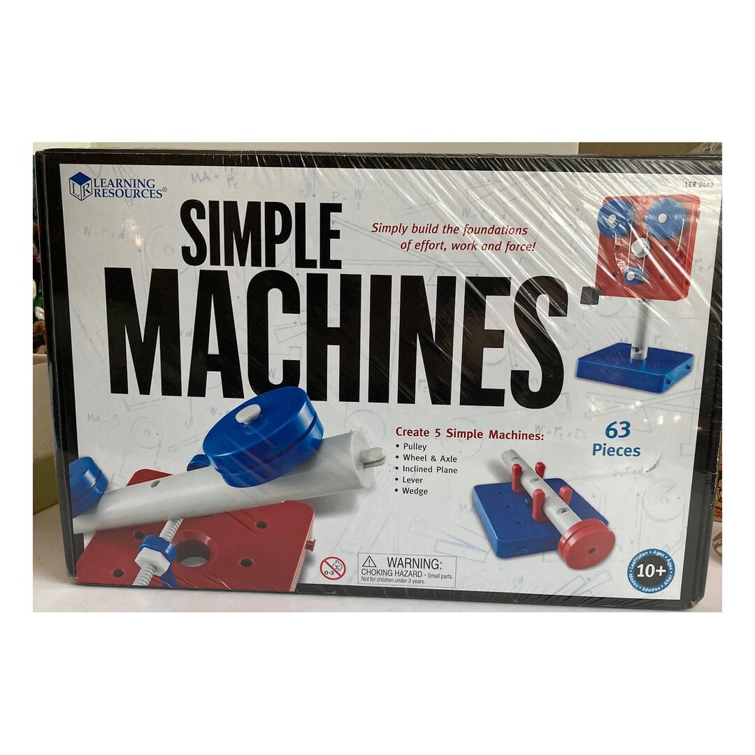Learning Resources Simple Machines • Create 5 Different Machines - Etsy