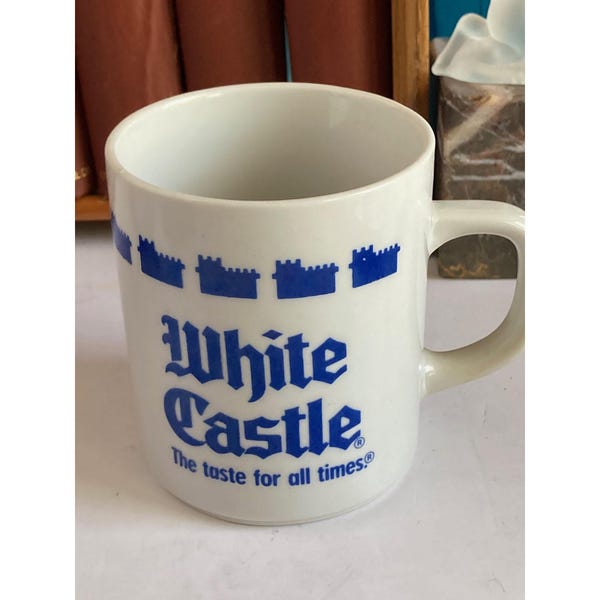 White Castle Mug - Etsy