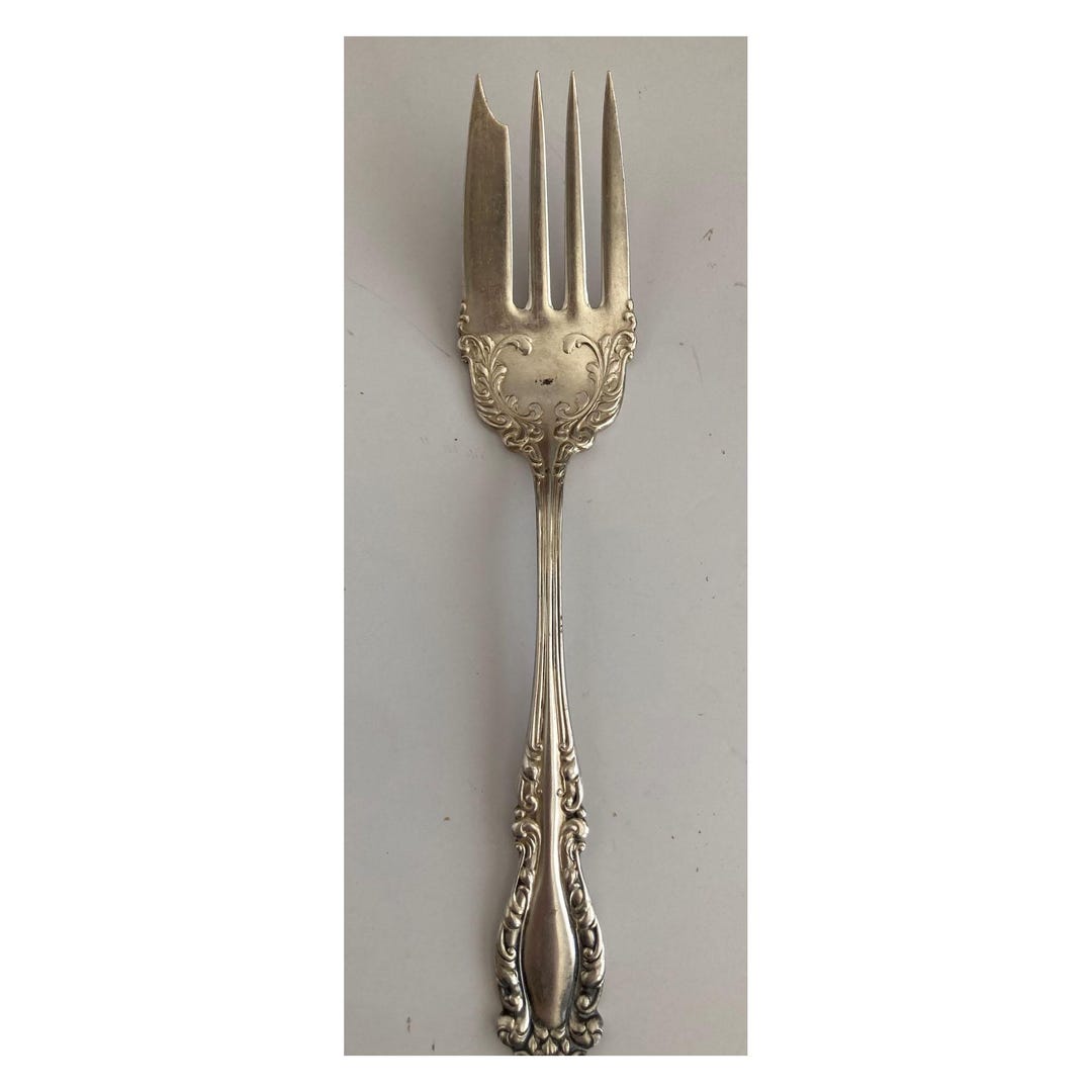 Vintage Ciera 1900 Paragon Triple Silver Plate Meat Fork - Etsy