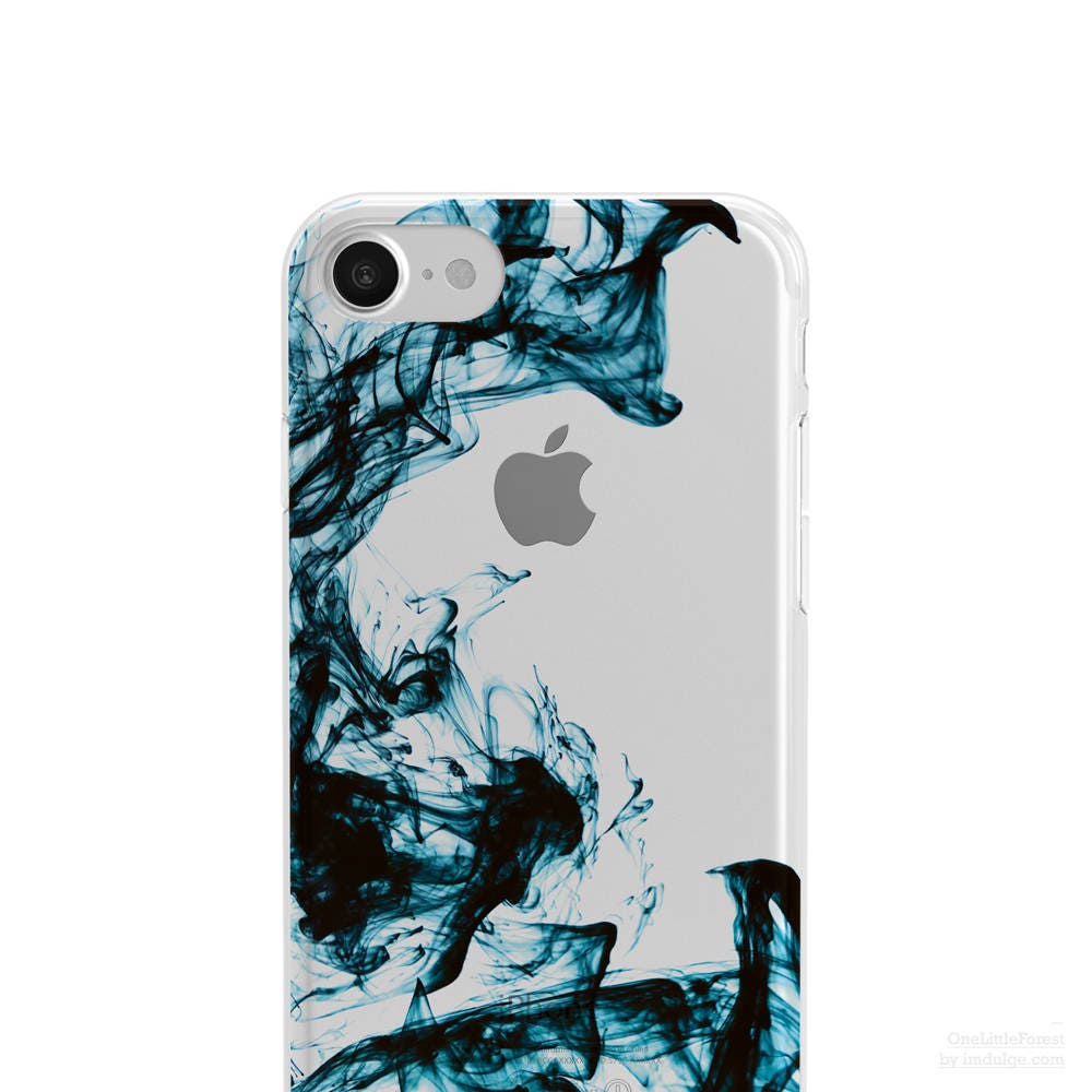 Color in Water Blue Clear Soft Case iPhone 12 11 Pro Max - Etsy