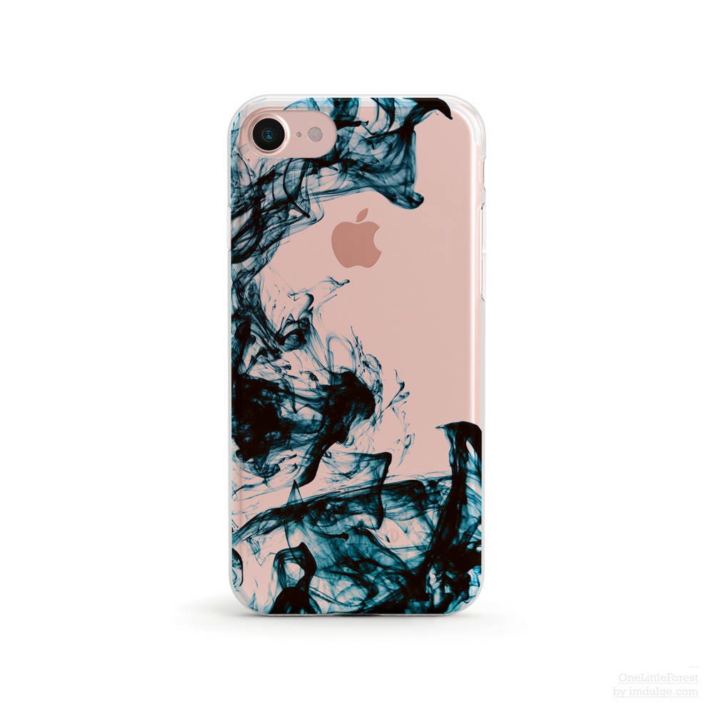 Color in Water Blue Clear Soft Case iPhone 12 11 Pro Max - Etsy