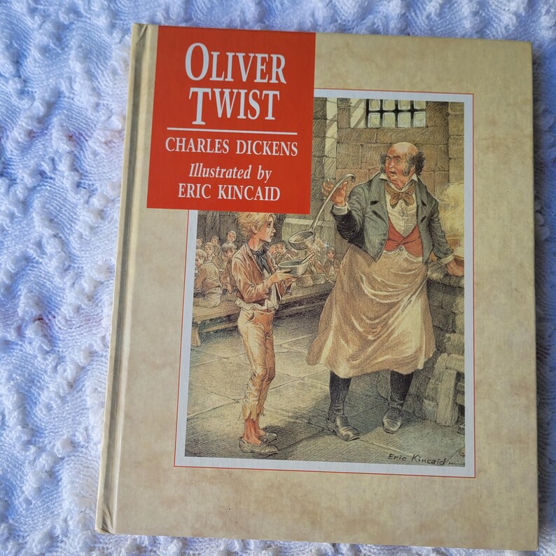 Oliver Twist by CHARLES DICKENS Illustrated by Eric KINCAID 1988 - Etsy