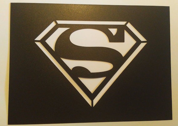 Superman Stencil