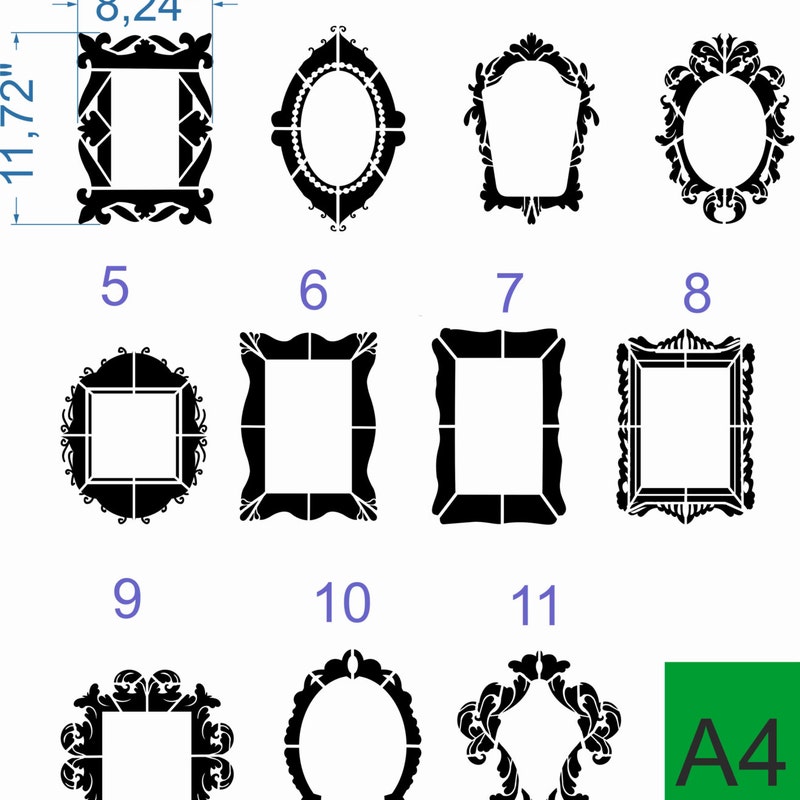 Stencil Frame - Etsy