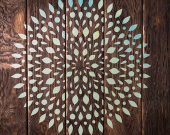 Large Mandala Stencil - Etsy