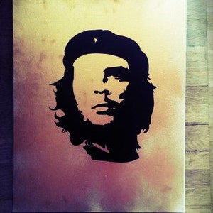 Stencils CHE GUEVARA/ Set of 3 Reusable Plastic Stencils/ Wall Decor - Etsy