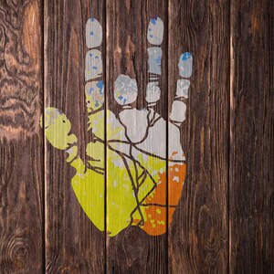 Jerry Garcia Hand Stencil: Reusable Custom Stencil Template for ...