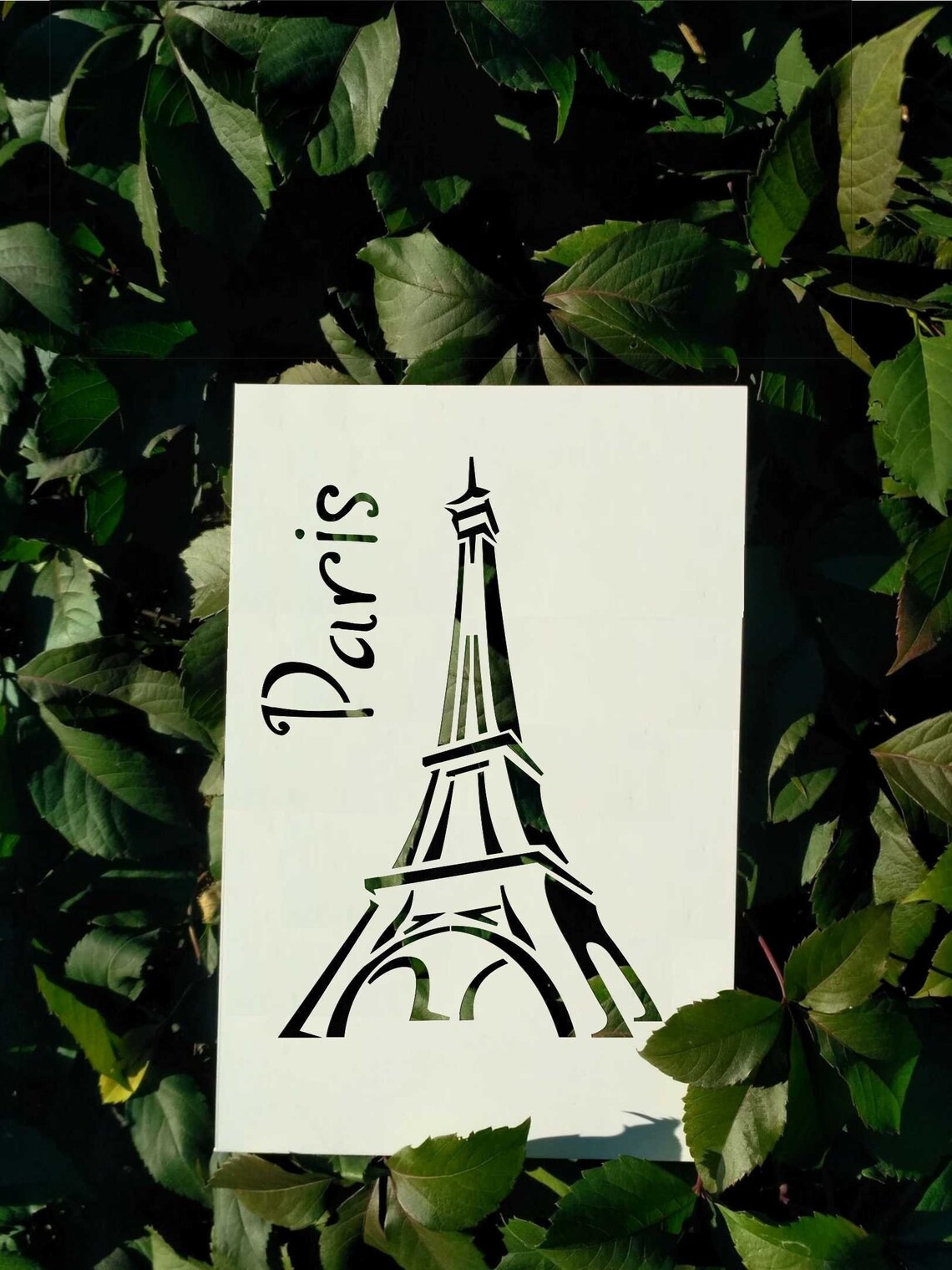 Eiffel Tower Custom Stencil: Reusable Stencils for Painting | Etsy