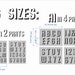 Custom Stencil Alphabet & Numbers - Shadow Font, Reusable Alphabet ...