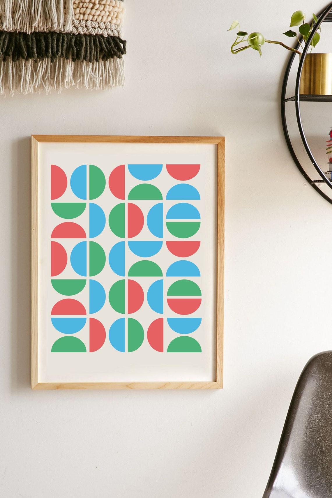 Mid Century Modern Stencil for Crafts: Reusable Custom Stencil - Etsy ...