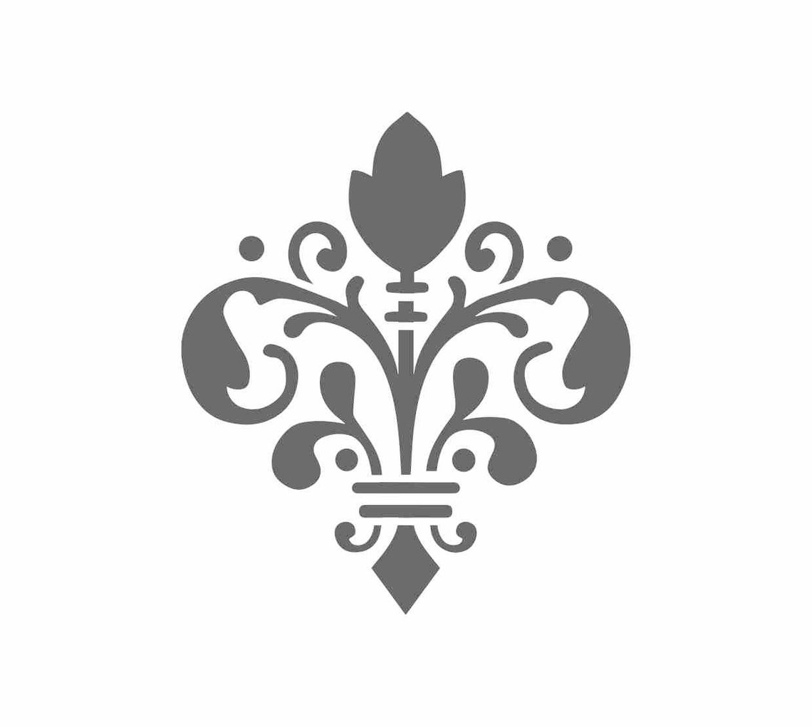 Damask Custom Stencil: Reusable Stencils for Painting, DIY Craft, Art ...