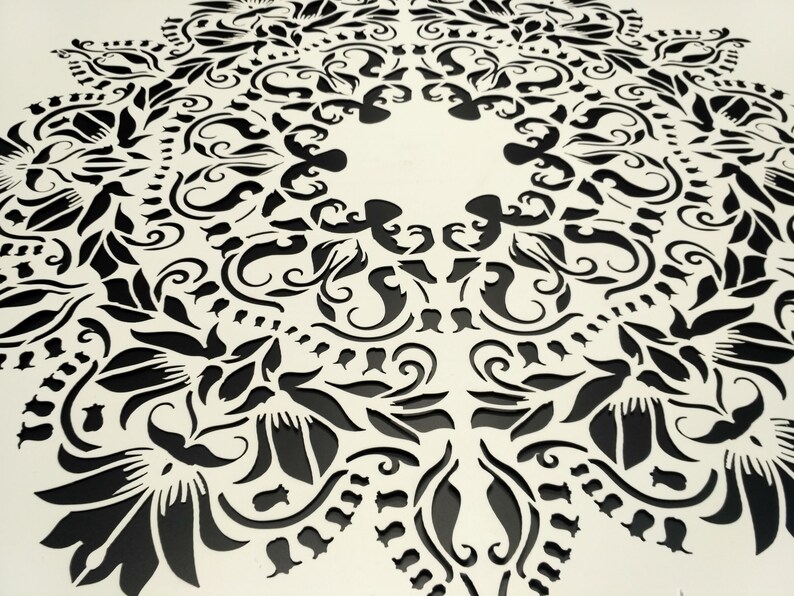 Mandala Wall Stencil: Reusable Custom Stencils for Painting - Etsy