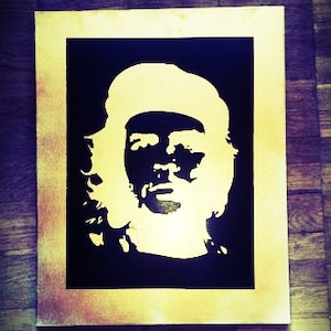 Stencils CHE GUEVARA/ Set of 3 Reusable Plastic Stencils/ Wall Decor - Etsy