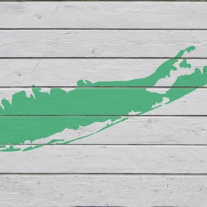Long Island Map Stencil: Reusable Craft Stencils for Wall Sign Cakes ...