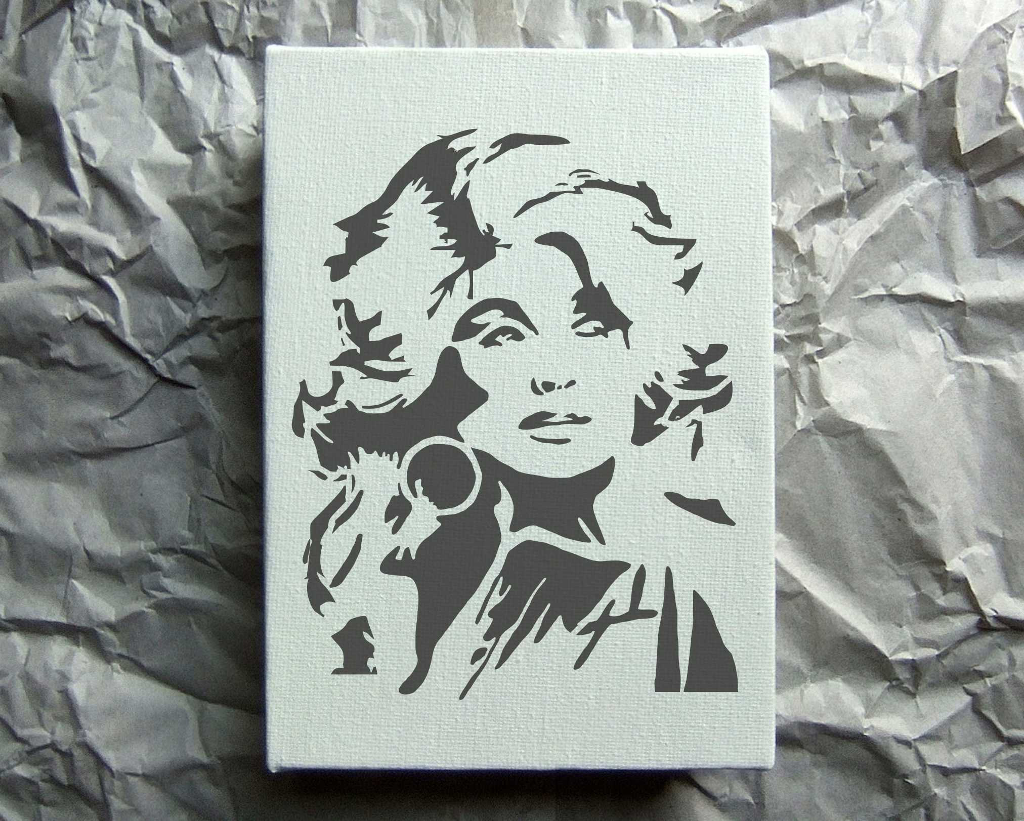 Stencil Dolly Parton Reusable Custom Stencils For Painting Etsy stencil-dolly-parton-reusable-custom-stencils-for-painting-etsy