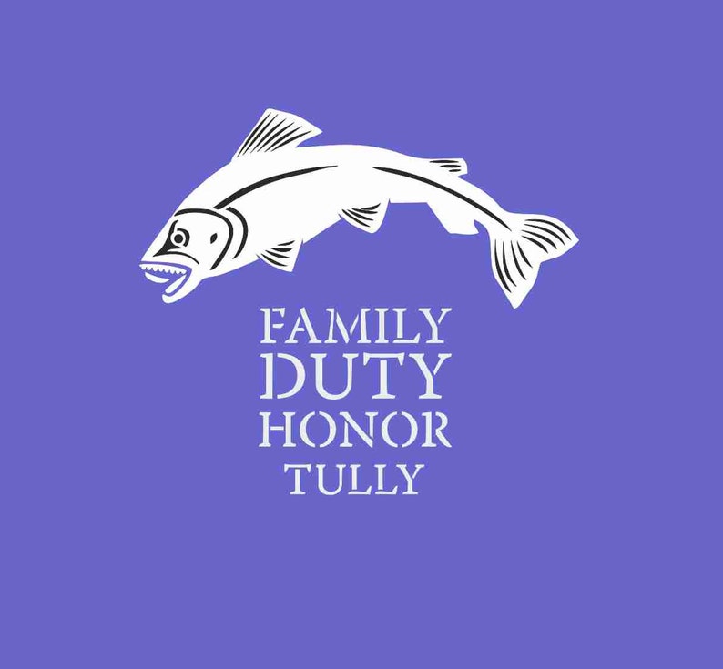 House Tully Sigil Stencils Set of 3 Reusable Plastic - Etsy