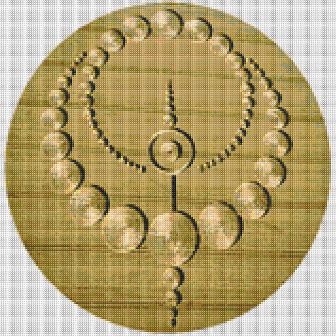 Alien Crop Circle UFO No. 1 Cross Stitch Pattern PDF EASY | Etsy