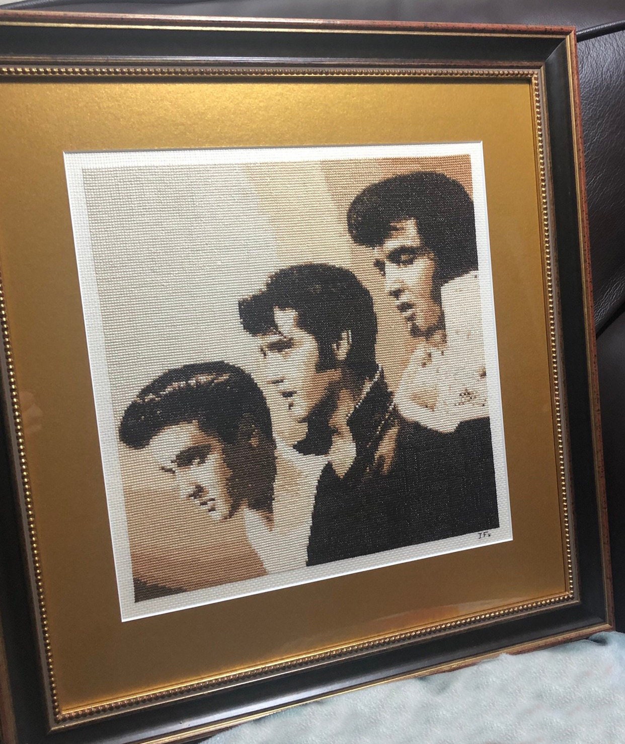 Life of Elvis Portrait Cross Stitch Pattern PDF EASY Chart - Etsy Canada