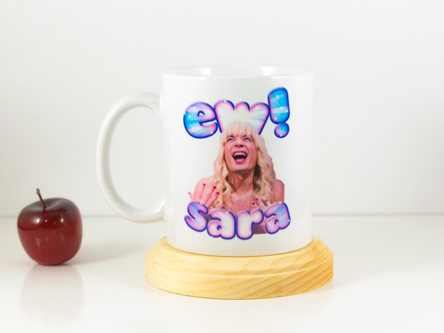 Jimmy Fallon Ew Sara EW Coffee Mug Funny Gift for College | Etsy