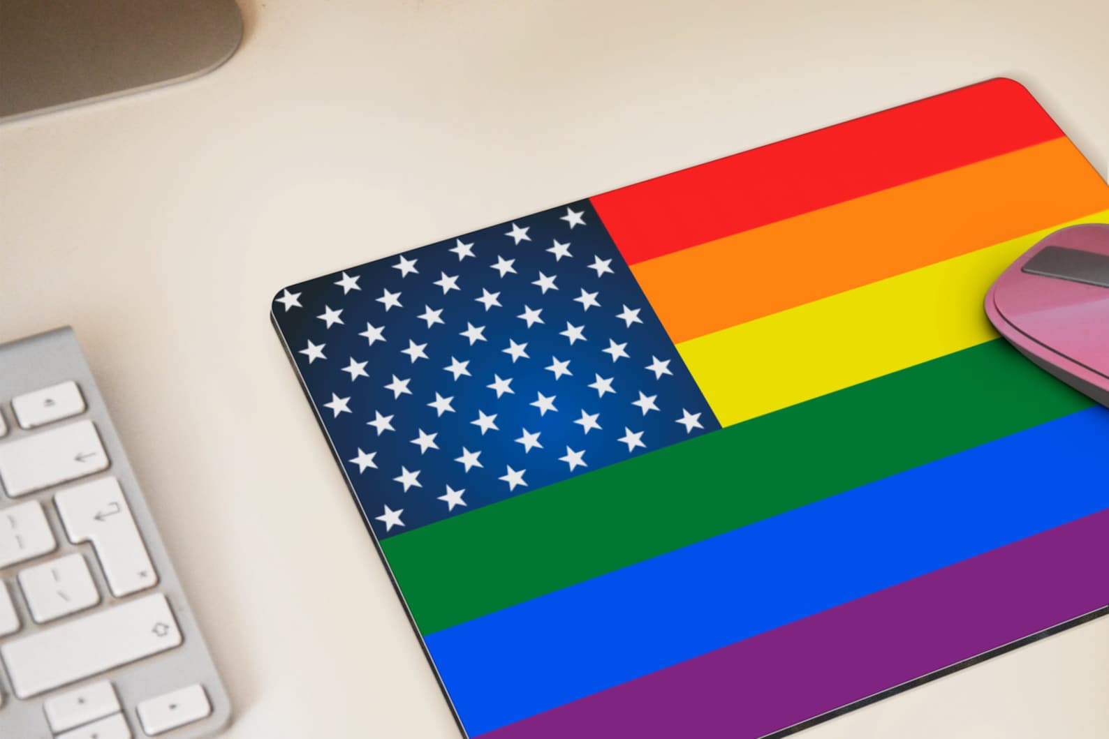 Pride Mouse Pad LGBTQ Pride American-pride Flag Gay Pride - Etsy