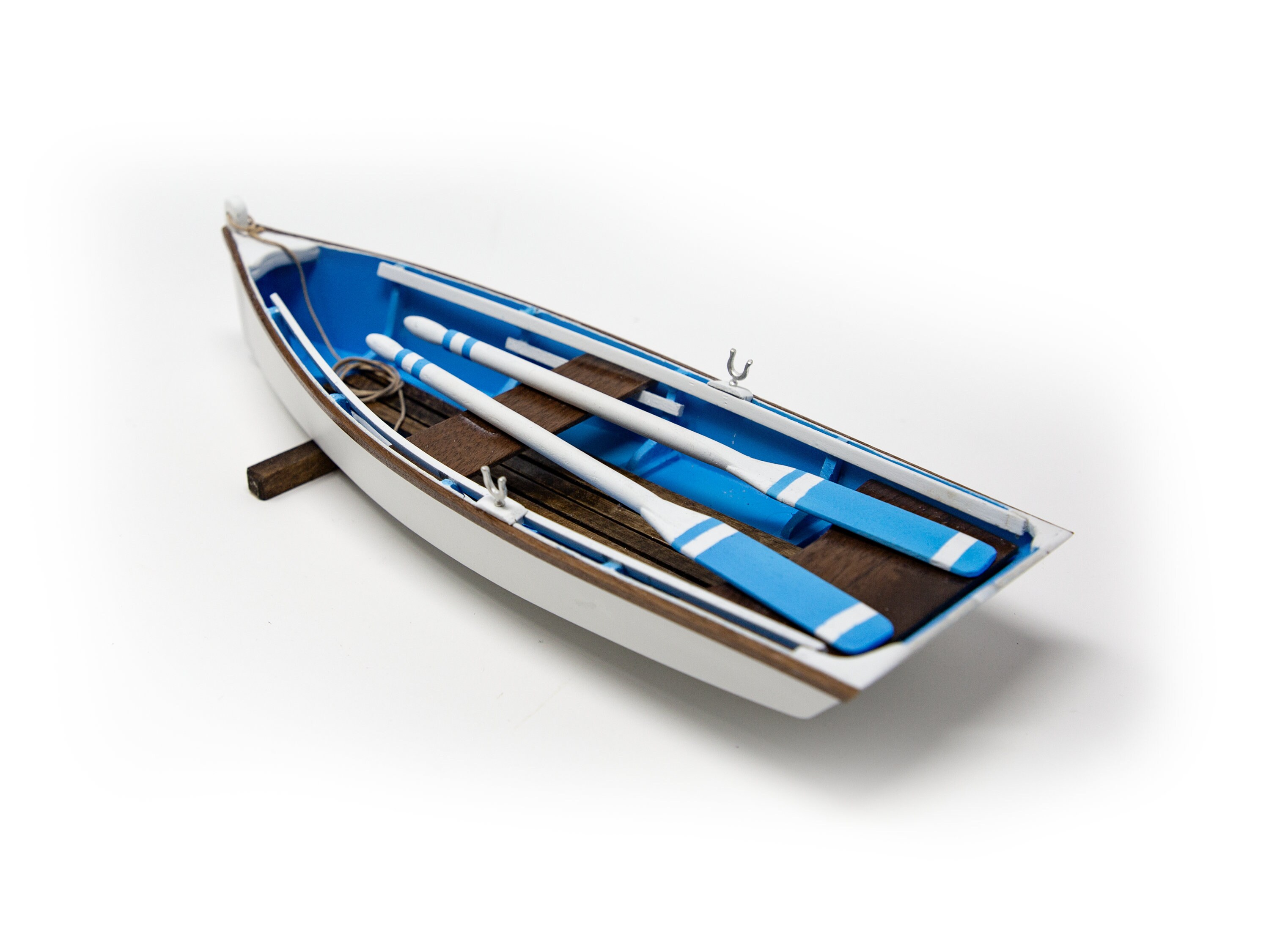 The Skiff Row Boat Wooden Apprentice Skill Level 1 Model Boat Kit 1:12 ...