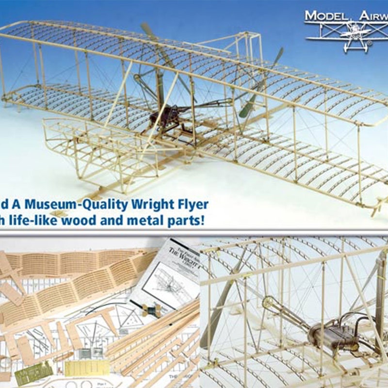 Wooden Aircraft Model Kit - Etsy