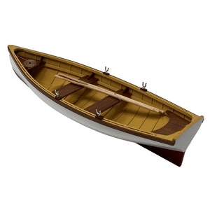 Boston Whitehall Tender Row Boat Wooden Apprentice Skill Level 2 Model ...