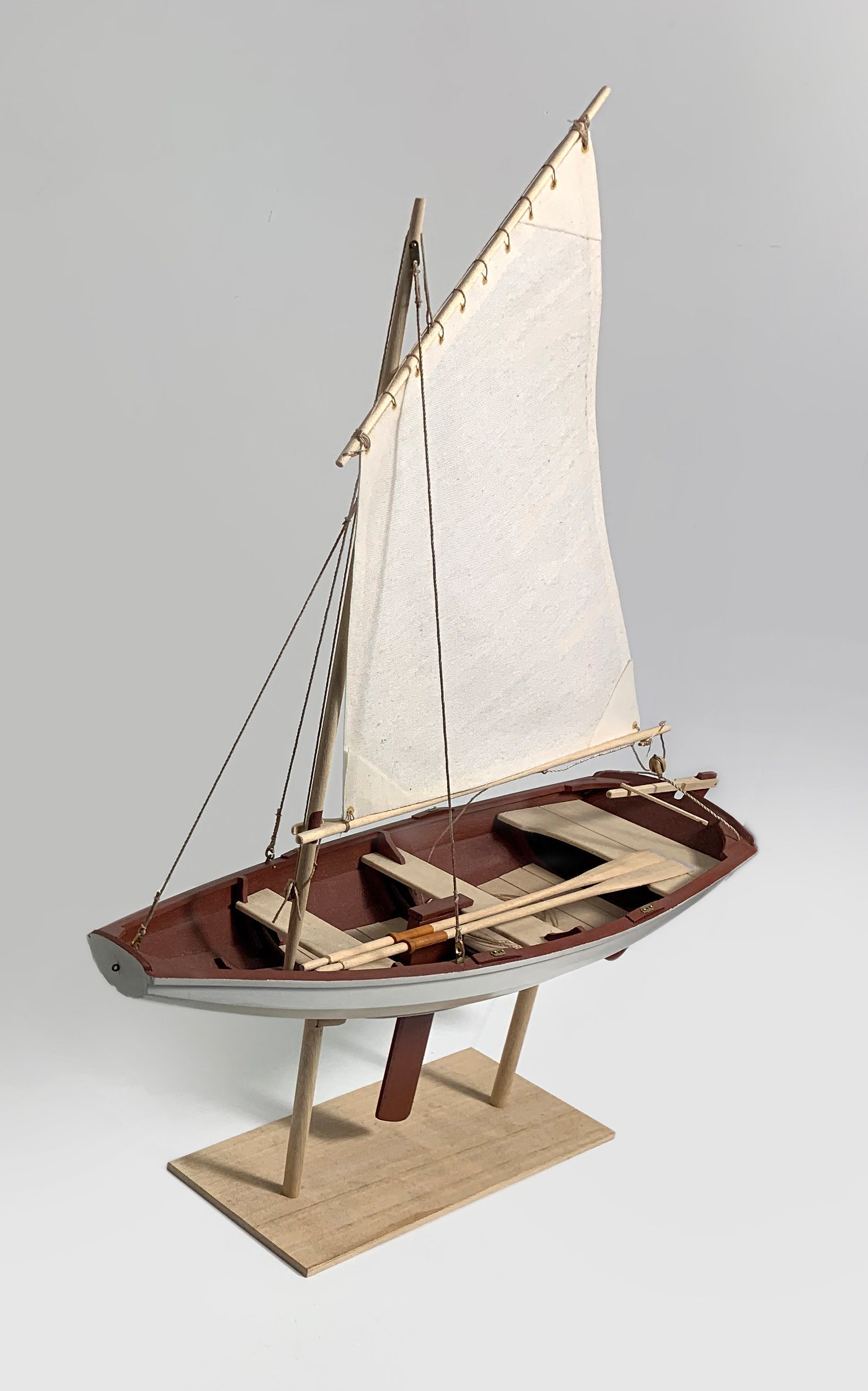 Sailing Pram Wooden Model Shipwright Series Skill Level 2 Sailboat Kit ...