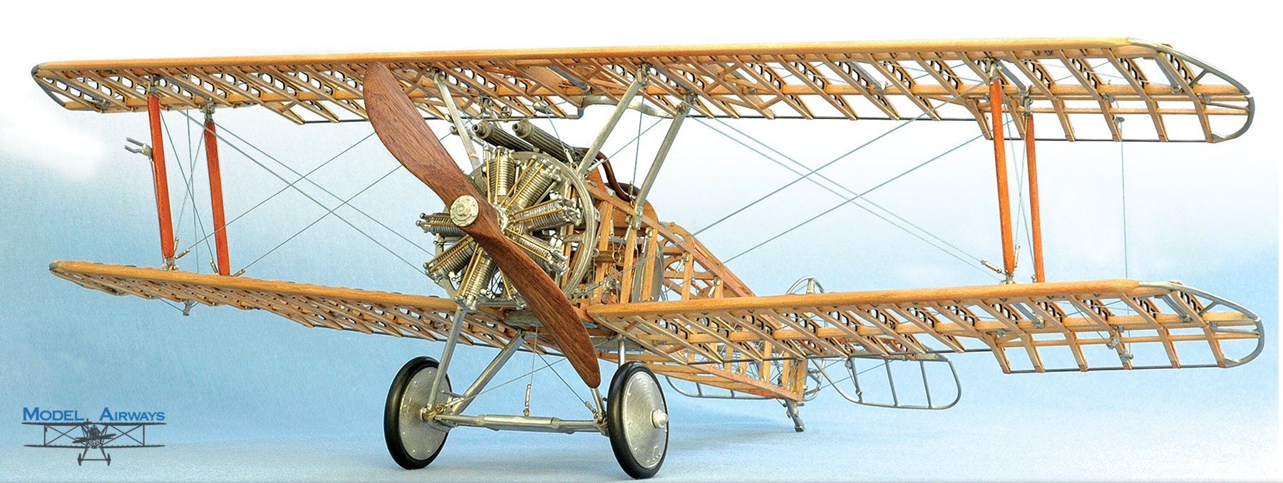 Model Airways SOPWITH CAMEL WW1 Plane Wood & Metal Kit 1:16 Scale ...