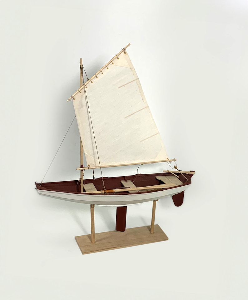 Sailing Pram Wooden Model Shipwright Series Skill Level 2 Sailboat Kit ...