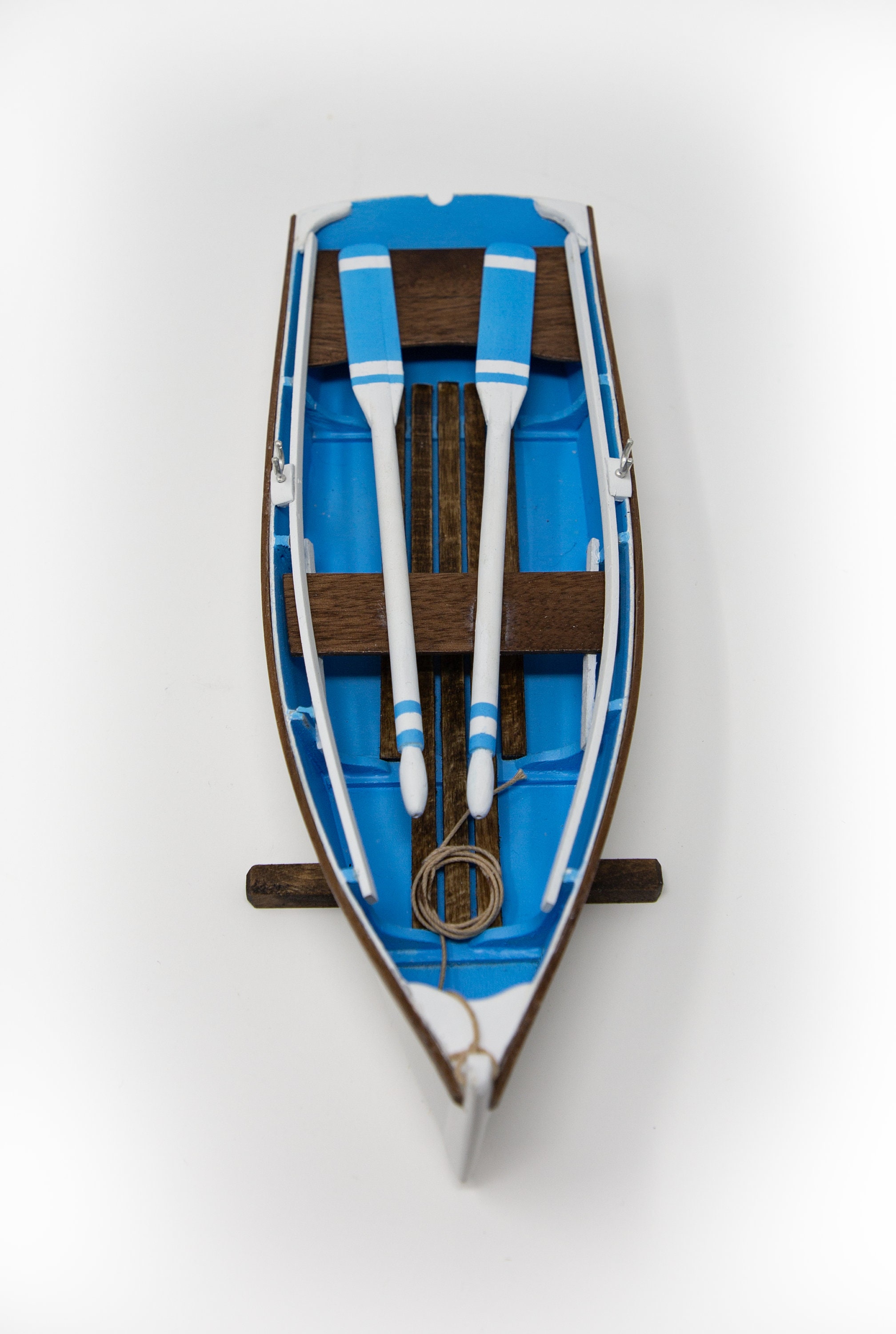 The Skiff Row Boat Wooden Apprentice Skill Level 1 Model Boat Kit 1:12 ...