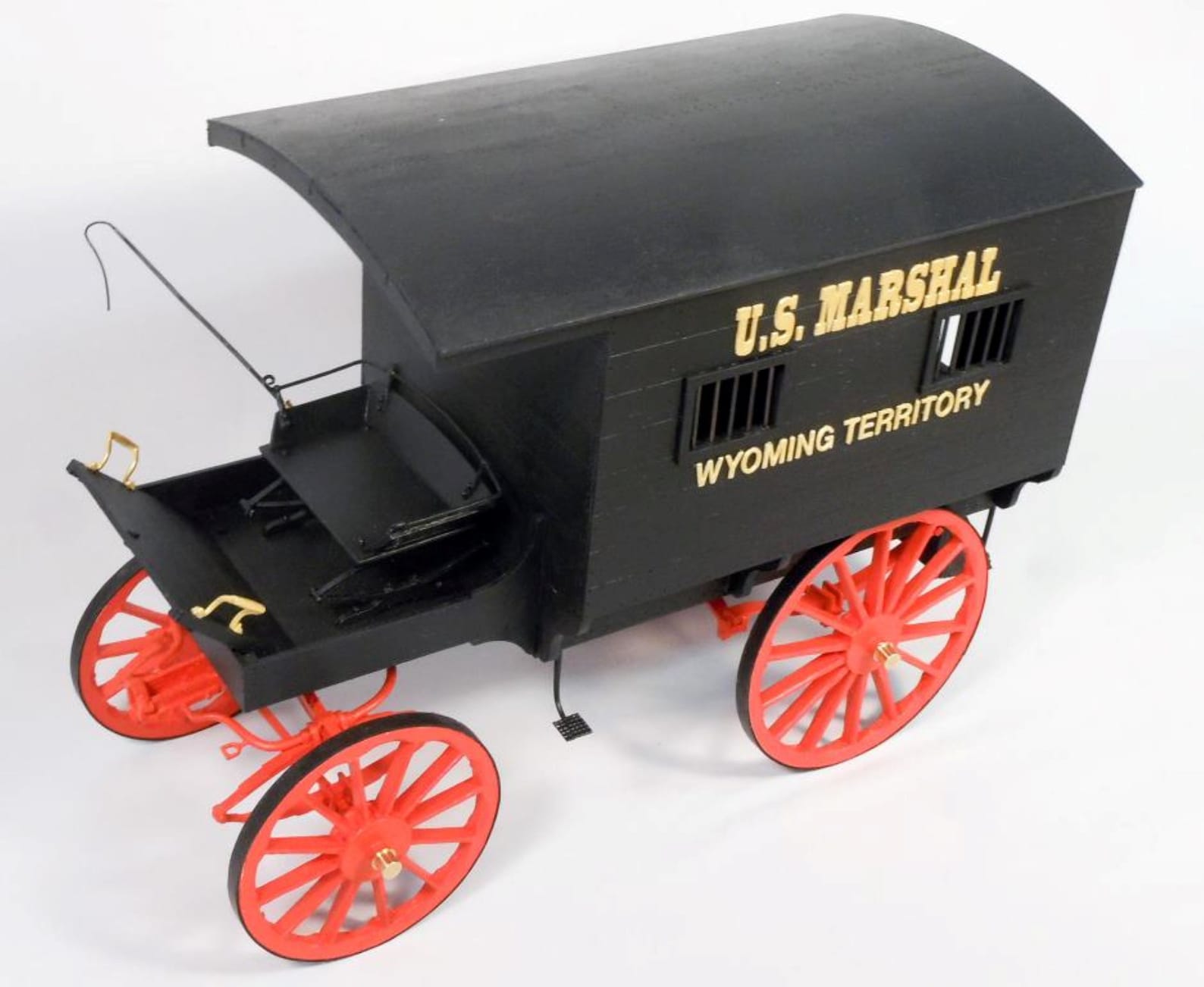 Model Trailways U.S. MARSHAL’S JAIL WAGON 1885 Wyoming Territory 1:12 ...