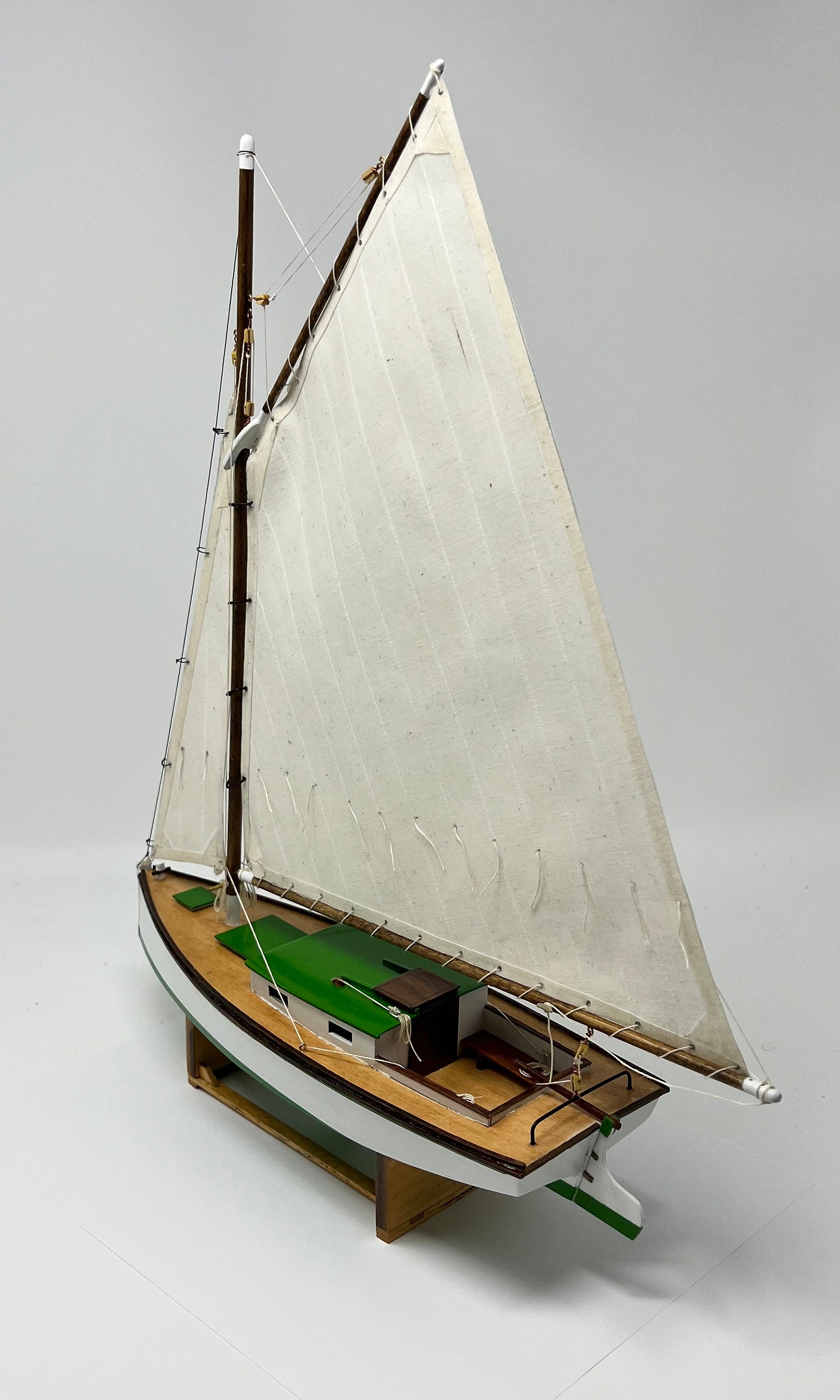 Chesapeake Bay Flattie Wooden Apprentice Skill Level 1 Model Ship Kit 1 ...