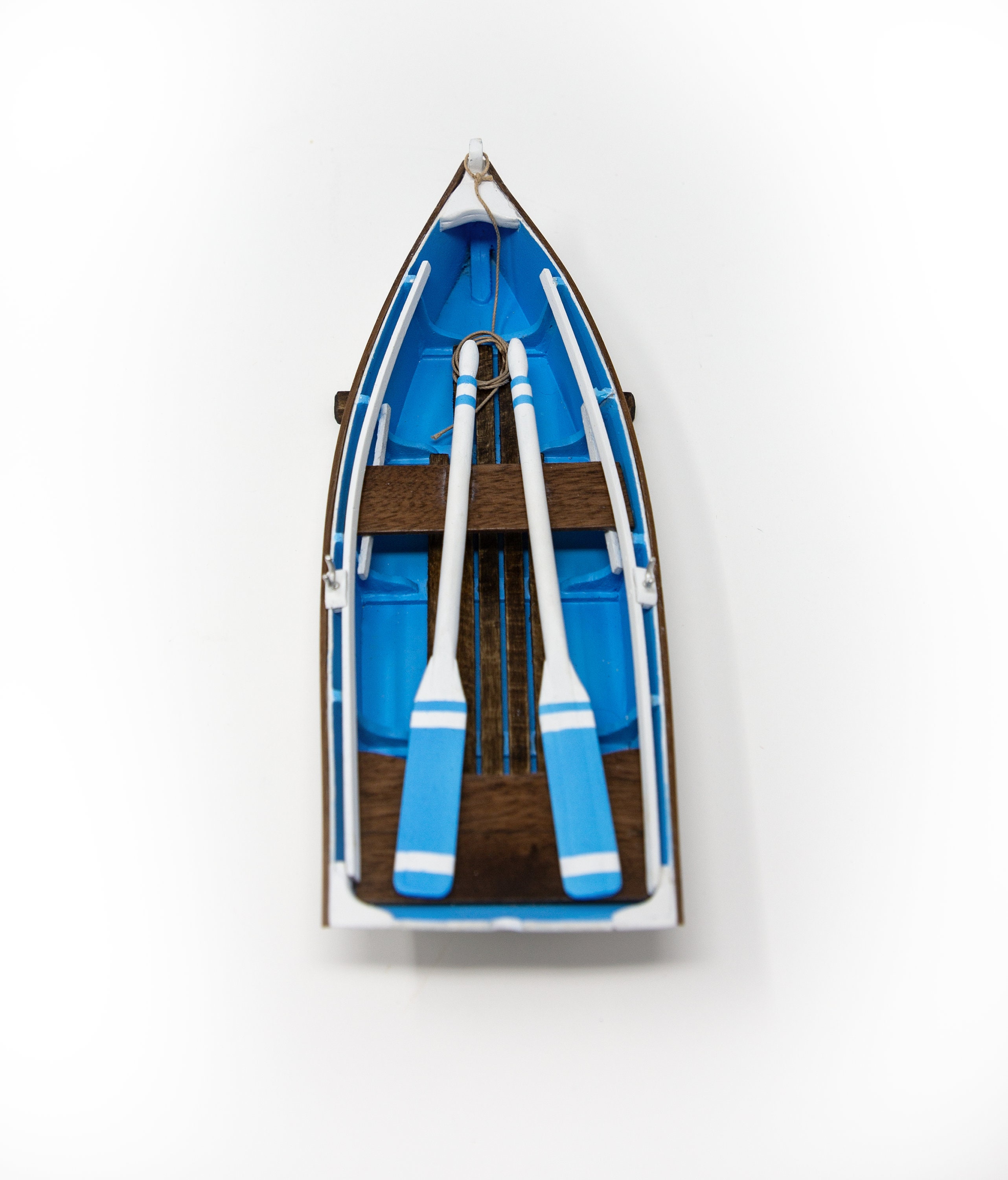 The Skiff Row Boat Wooden Apprentice Skill Level 1 Model Boat Kit 1:12 ...