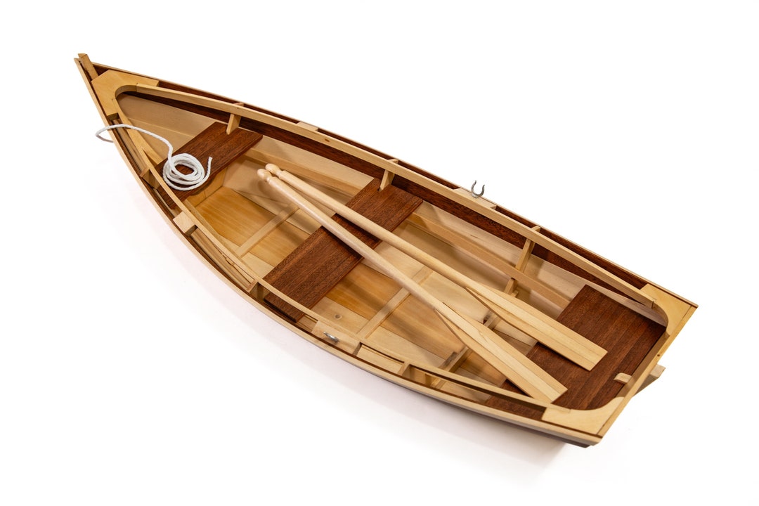 The Rowing Dinghy Row Boat Wooden Apprentice Skill Level 2 Model Boat ...