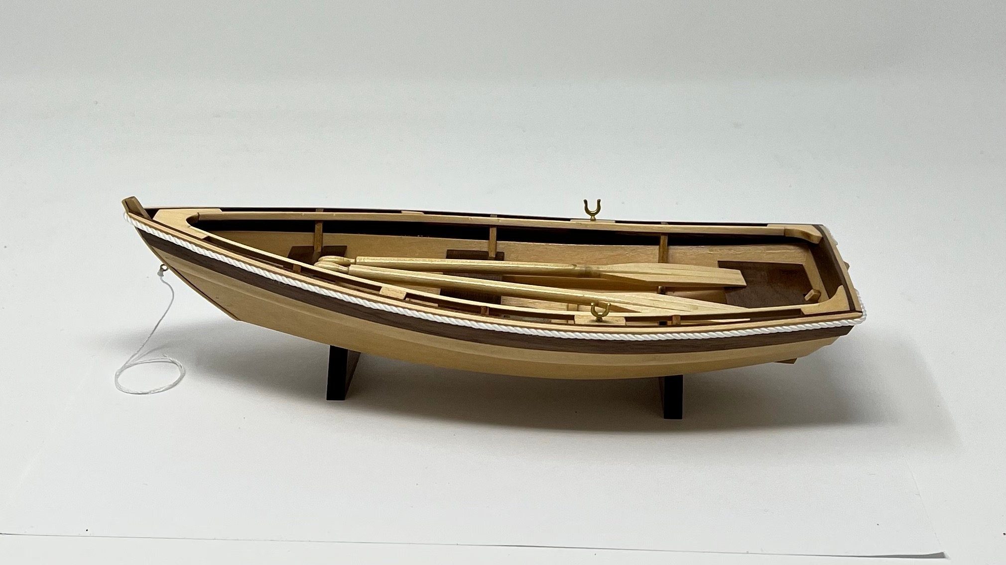 The Dinghy Row Boat Wooden Apprentice Skill Level 2 Model Boat Kit 1:24 ...