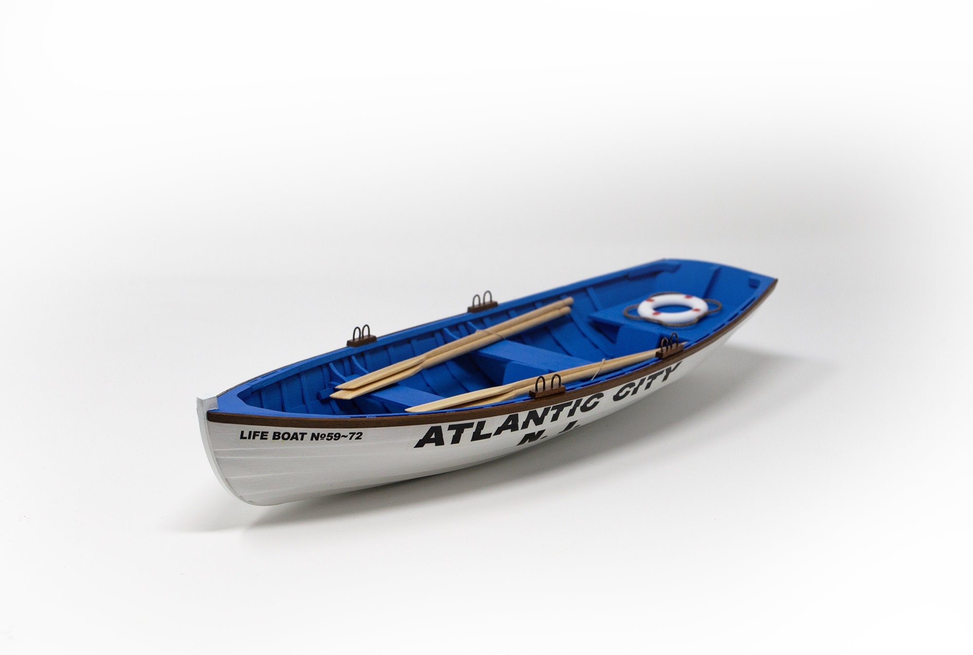 Sea Bright Dory Row Boat Wooden Apprentice Skill Level 2 Model Boat Kit ...