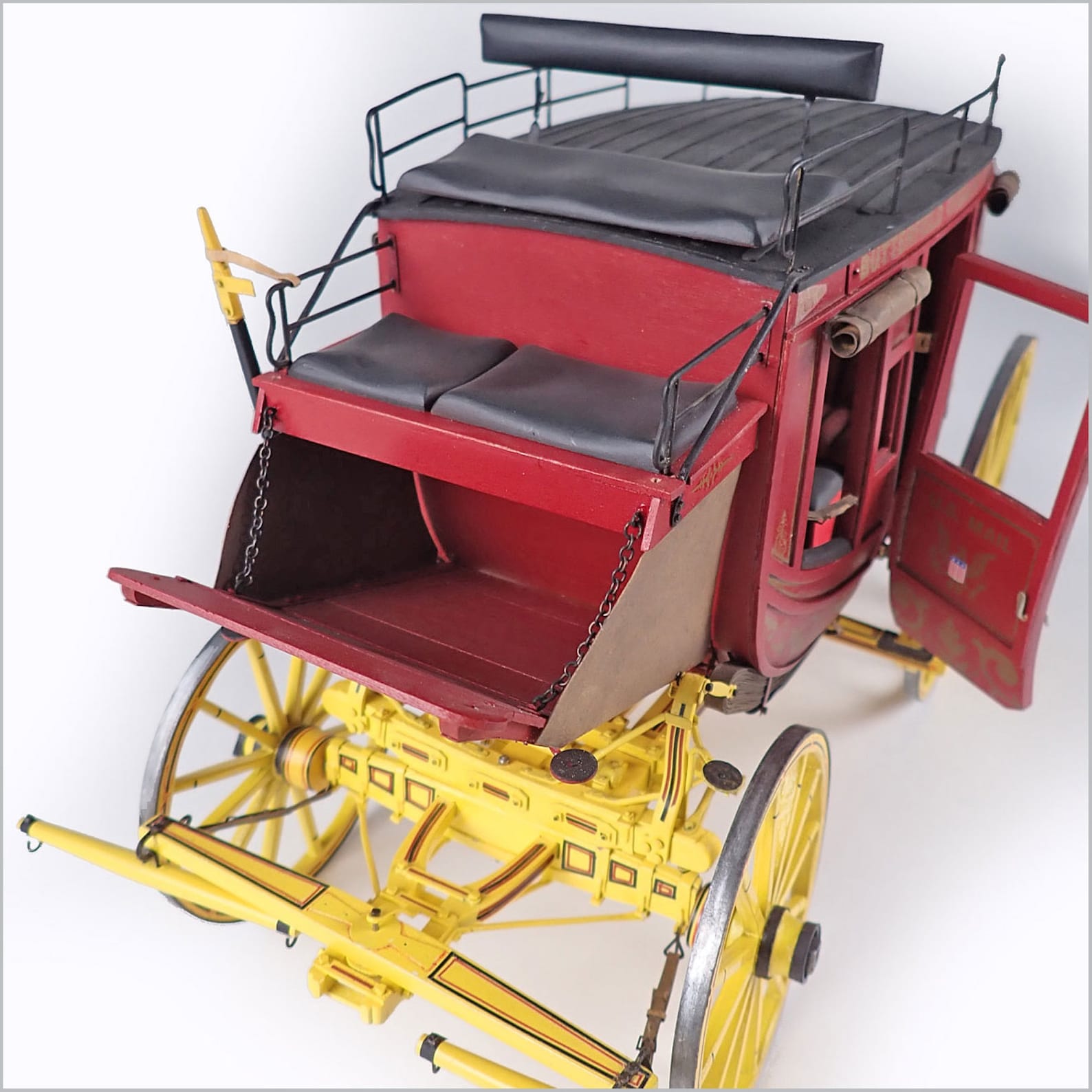 Model Trailways Concord Stagecoach 1:12 Scale Wood and Metal Kit - Etsy