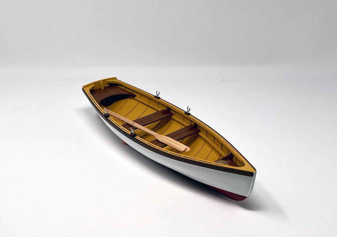 Boston Whitehall Tender Row Boat Wooden Apprentice Skill Level 2 Model ...