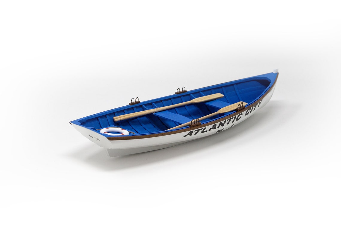 Sea Bright Dory Row Boat Wooden Apprentice Skill Level 2 Model Boat Kit ...