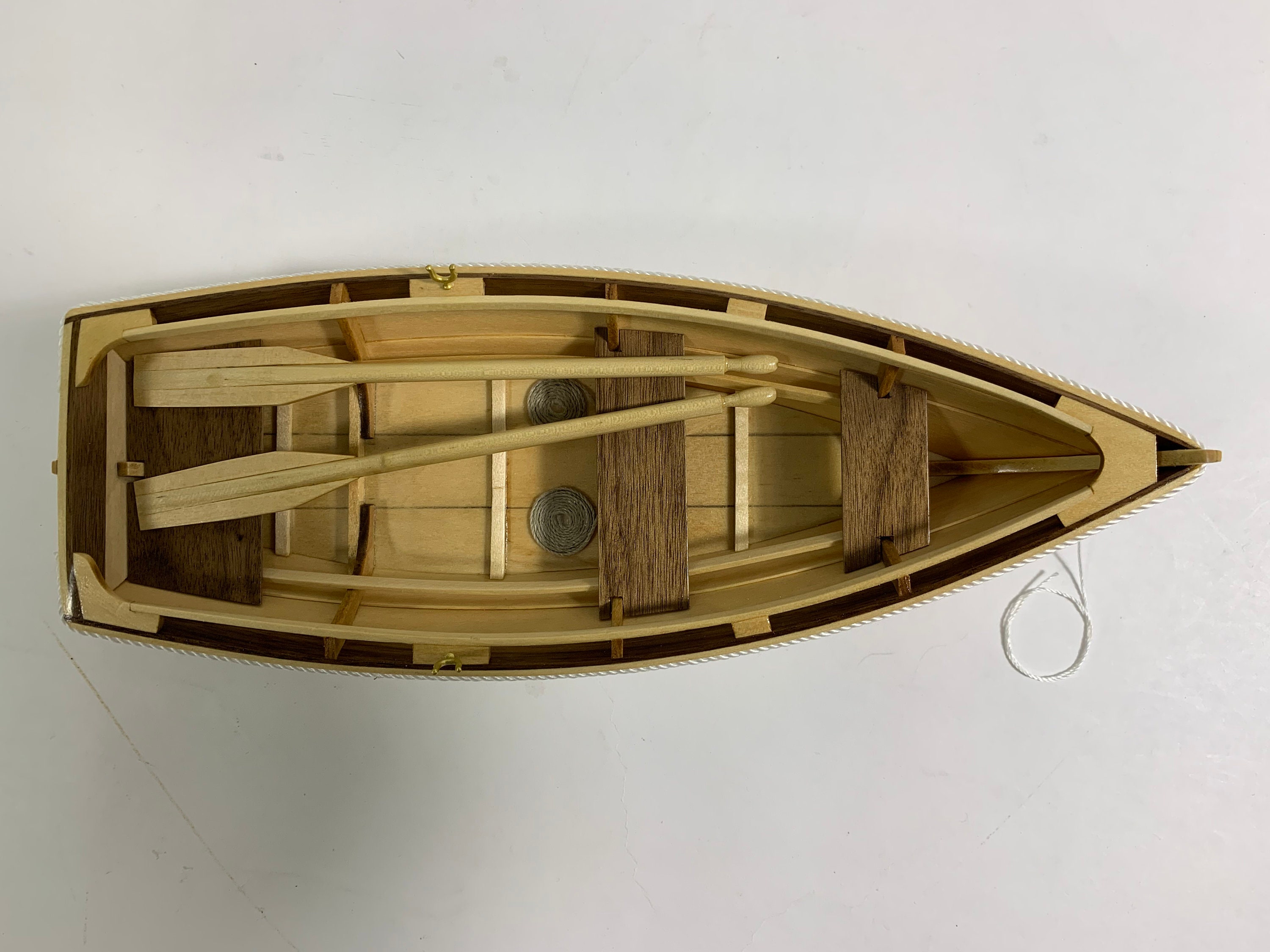 The Dinghy Row Boat Wooden Apprentice Skill Level 2 Model Boat Kit 1:24 ...