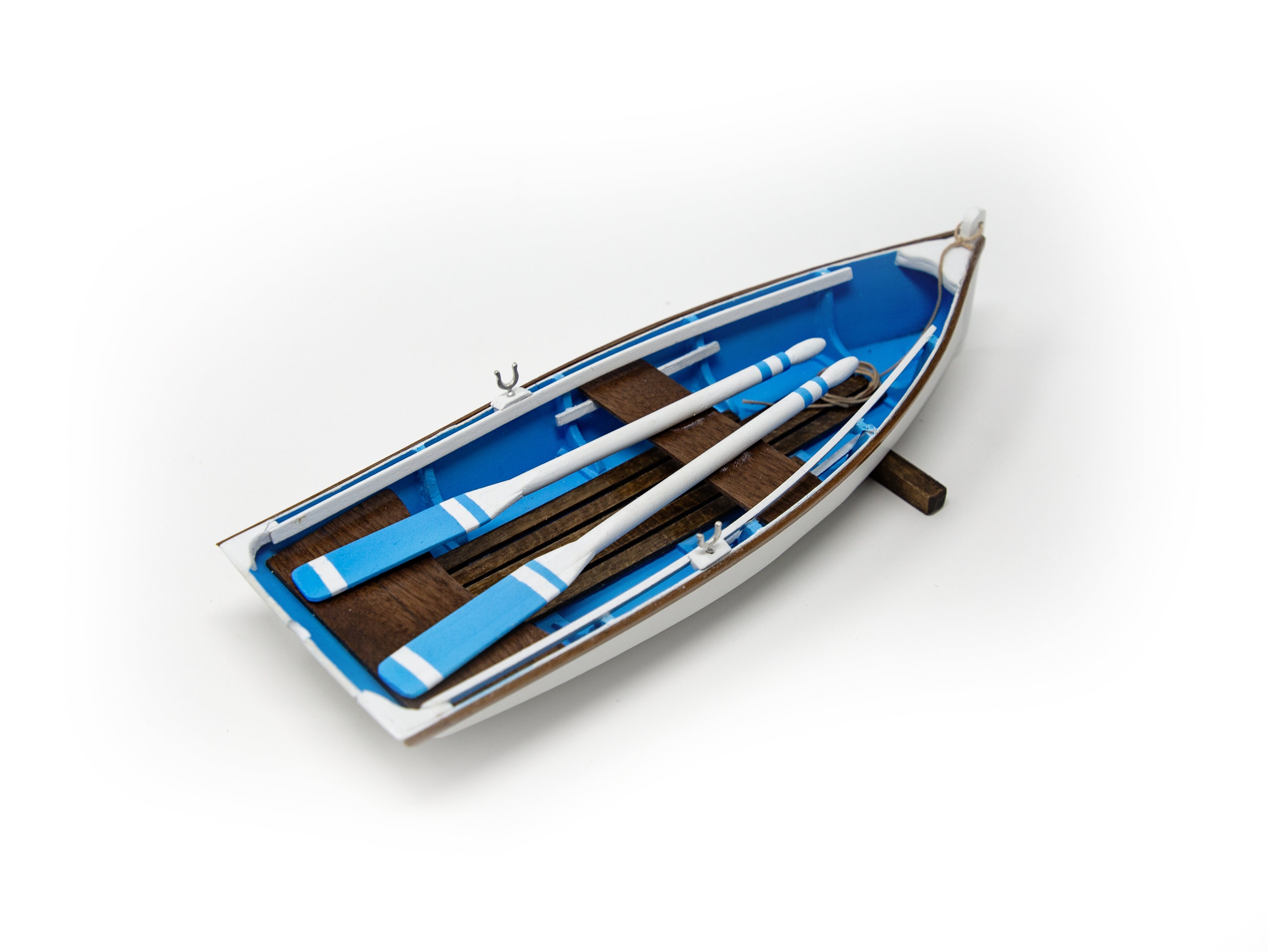 The Skiff Row Boat Wooden Apprentice Skill Level 1 Model Boat Kit 1:12 ...