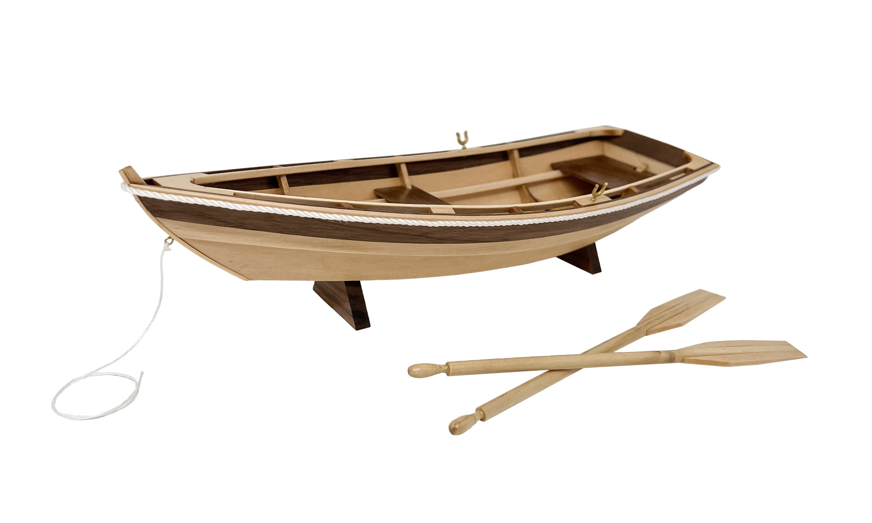 The Dinghy Row Boat Wooden Apprentice Skill Level 2 Model Boat Kit 1:24 ...