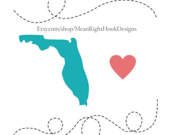 Florida State Dxf - Etsy