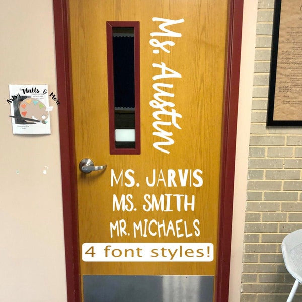 Door Name Plate - Etsy